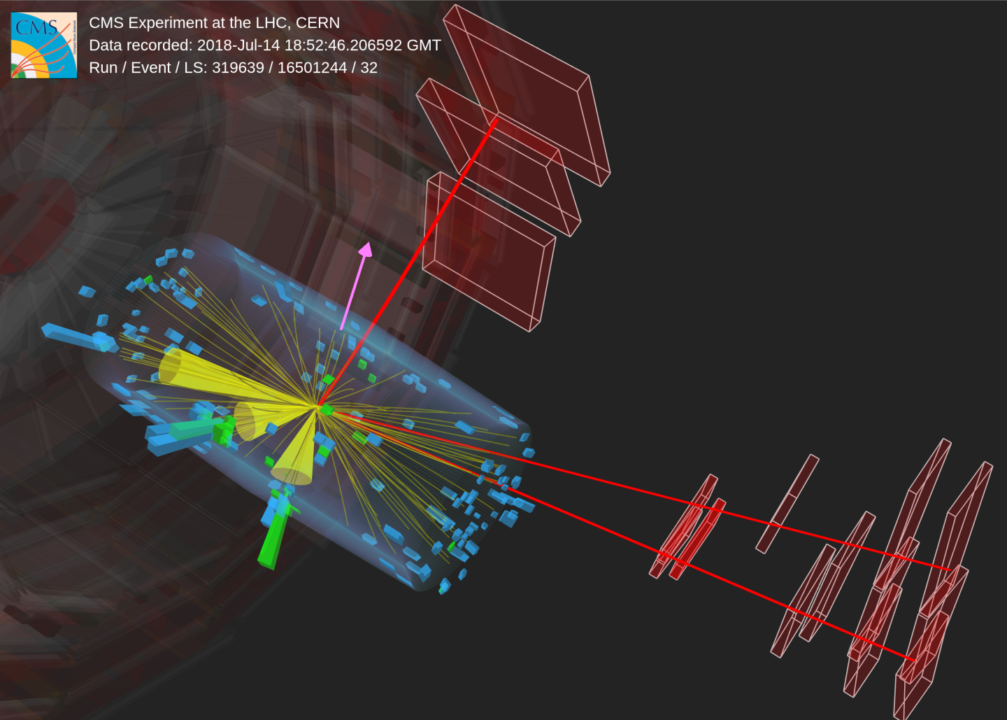 CMS observe la production d’un top isolé avec bosons W et Z | CERN